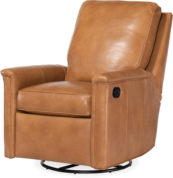 Erikson Leather SWIVEL/GLIDER Pillow Back Reclining Chair