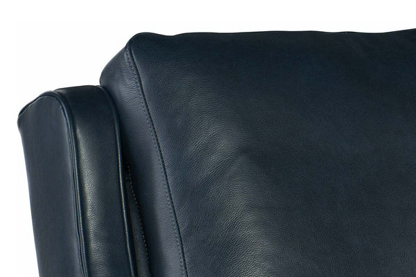 Cutler Leather SWIVEL/GLIDER Pillow Back Reclining Chair