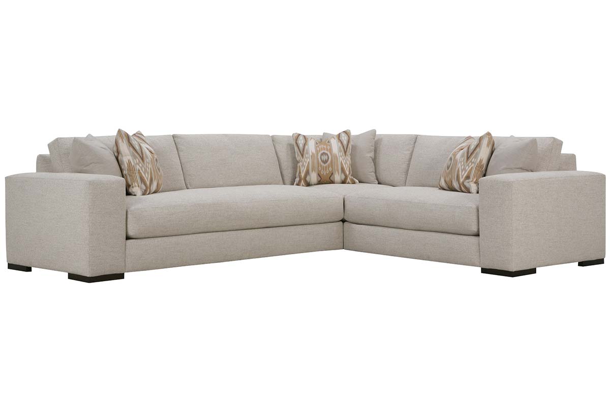 Hilda Large Bench Seat, Modern High Seating Sectional Sofa