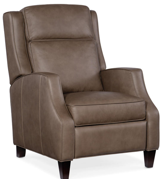 Gabriel Lenado Leather Quick Ship Small Scale Recliner