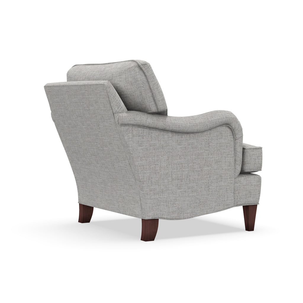 Kristen Fabric Upholstered English Arm Club Chair - Club Furniture