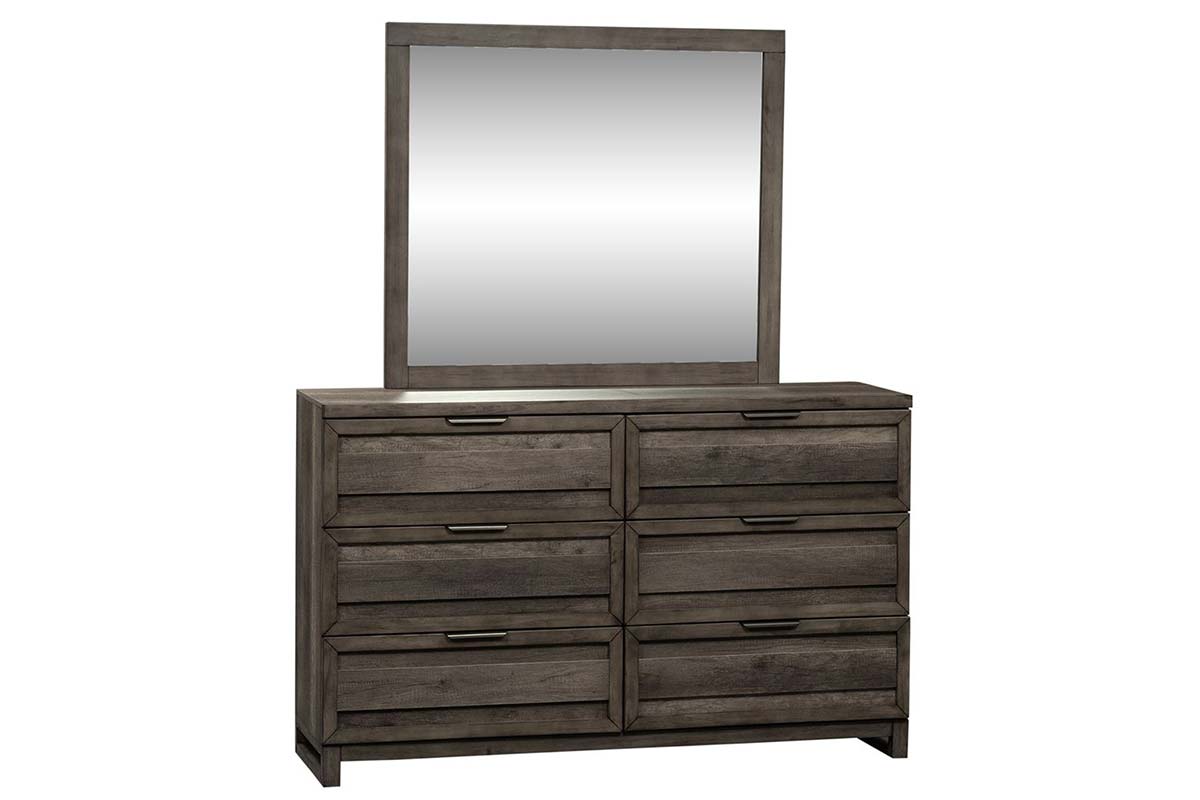 Carson Queen Or King Urban Loft Style Panel Bed Build Your Own Bedroom ...