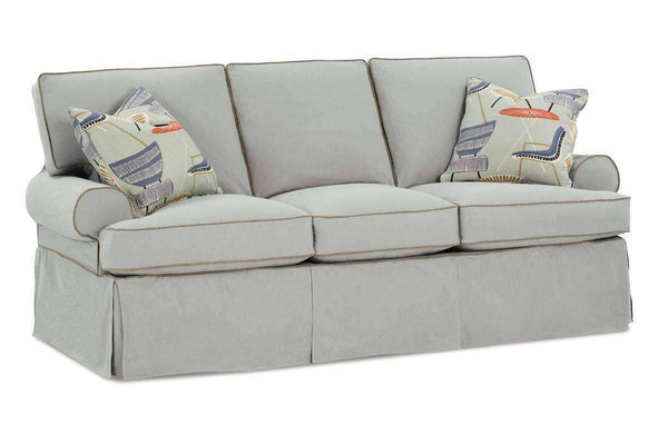 Laura Designer Style Slipcovered Sofa