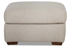 Fabric Footstool - Upholstered Fabric Footrest